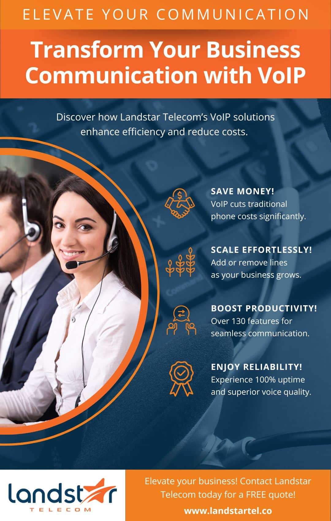 Business Telephone Solutions: Elevate Your Communication - Landstar Telecom